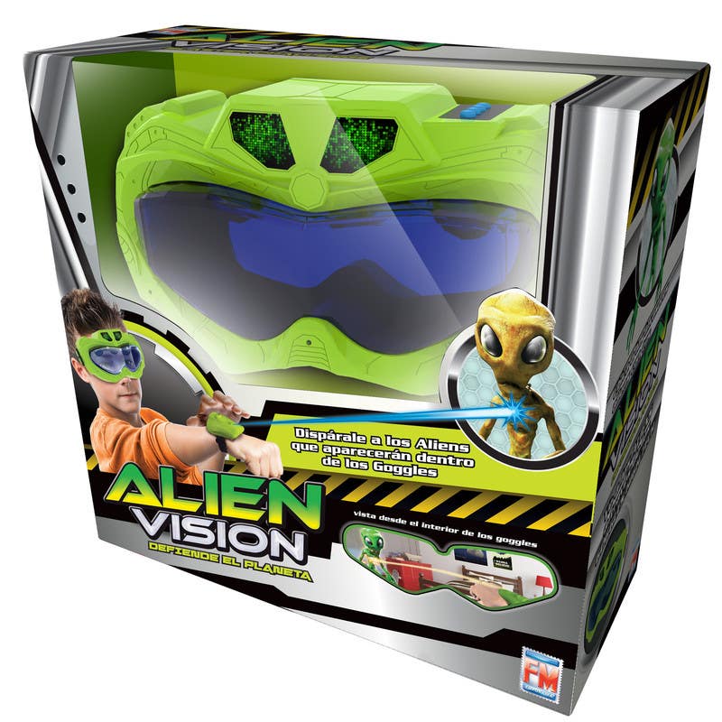 Alien Visión, Juego de Realidad Aumentada - Juguetron