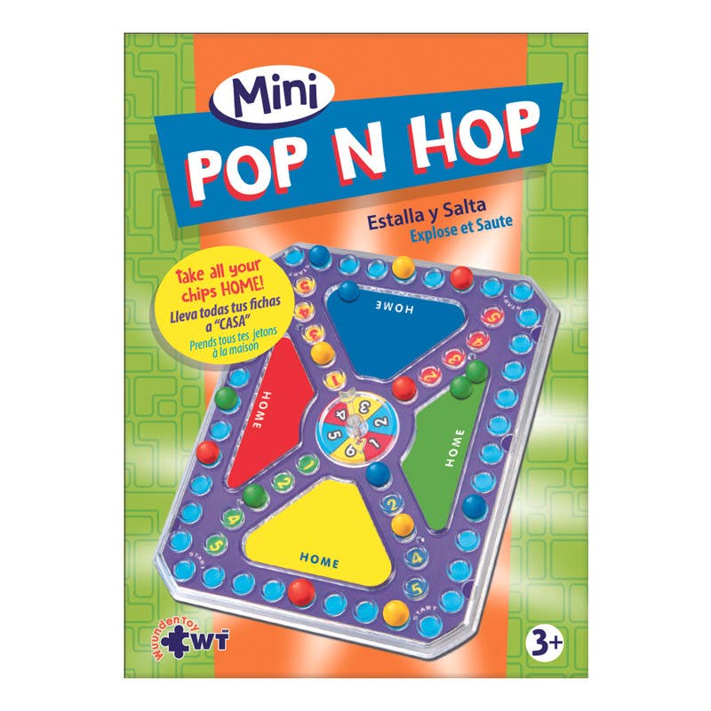 Pop N Hop Juego de Mesa para Viaje - Juguetron