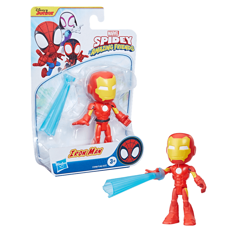 Spiderman Muñeco Iron Man, Spidey y sus Amigos - Juguetron