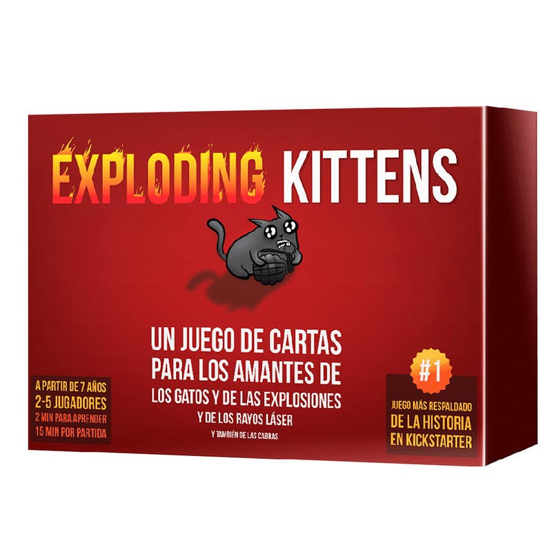 Gatos Explosivos, Juego de Mesa - Juguetron