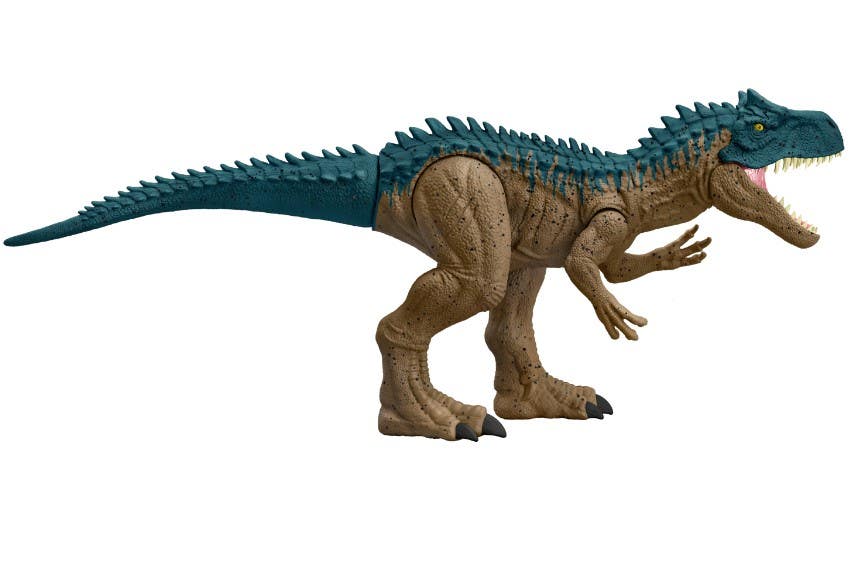 Jurassic World Dinosaurio Súper Colossal Allosaurus HRX53 - Juguetron