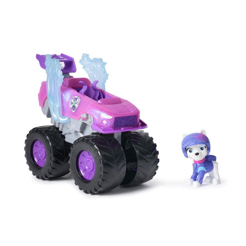 Paw Patrol Monster Truck con Figura de Roxi - Juguetron