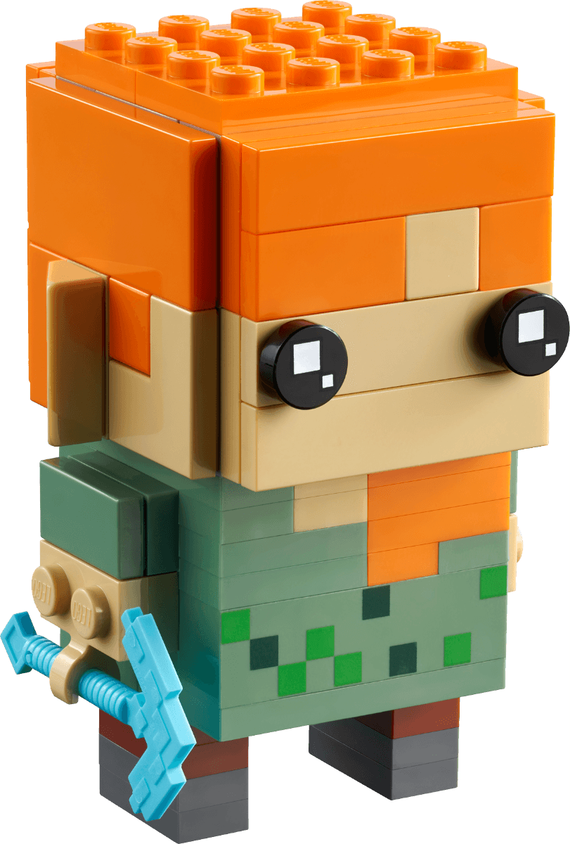 LEGO Minecraft BrickHeadz Alex 40624 - Juguetron