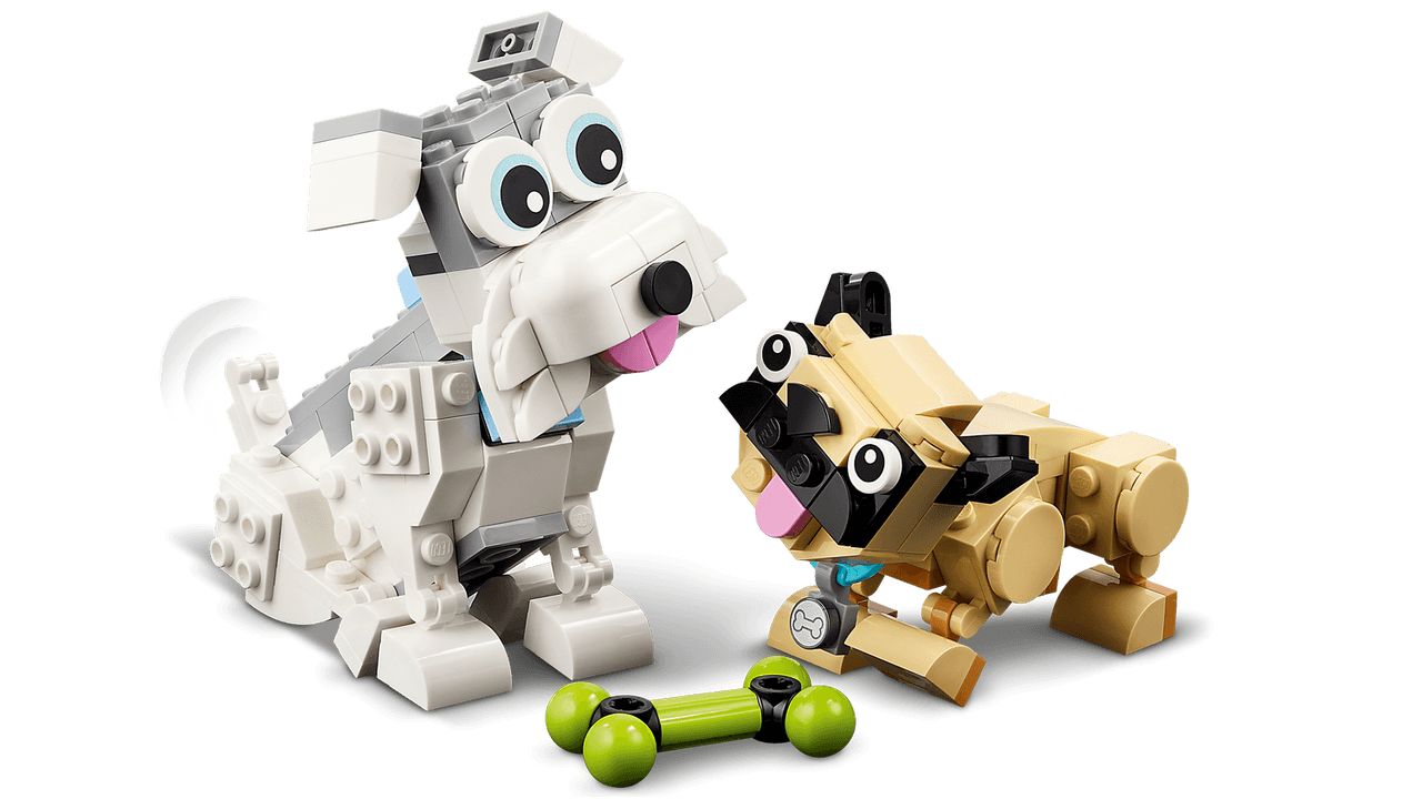 LEGO Perros Adorables 3 en 1 Creator 31137 - Tienda Oficial LEGO® Shop ...
