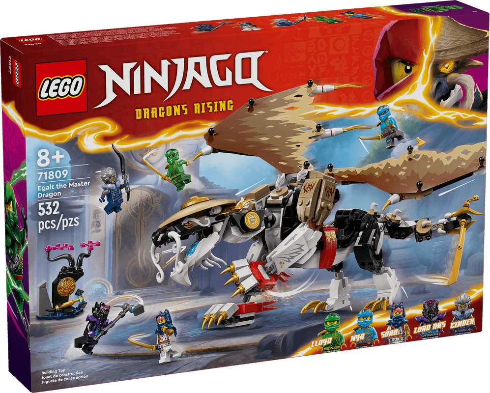 LEGO Ninjago Dragón Maestro Egalt 71809 - Juguetron