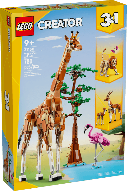 LEGO Safari De Animales Salvajes 3 en 1 Creator 31150 - Tienda Oficial ...
