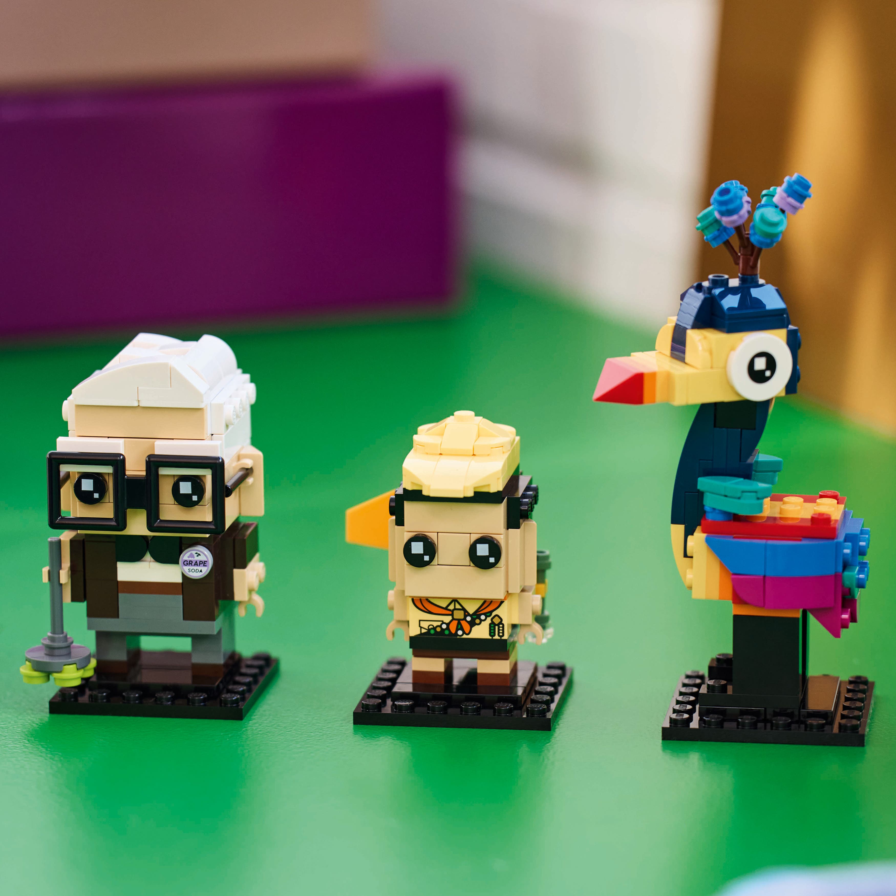 LEGO Disney Pixar Up! Carl, Russell y Kevin Tripack BrickHeadz 40752 ...
