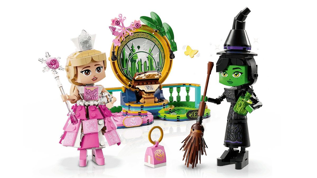LEGO Wicked Figuras de Elphaba y Glinda 75682 - Juguetron