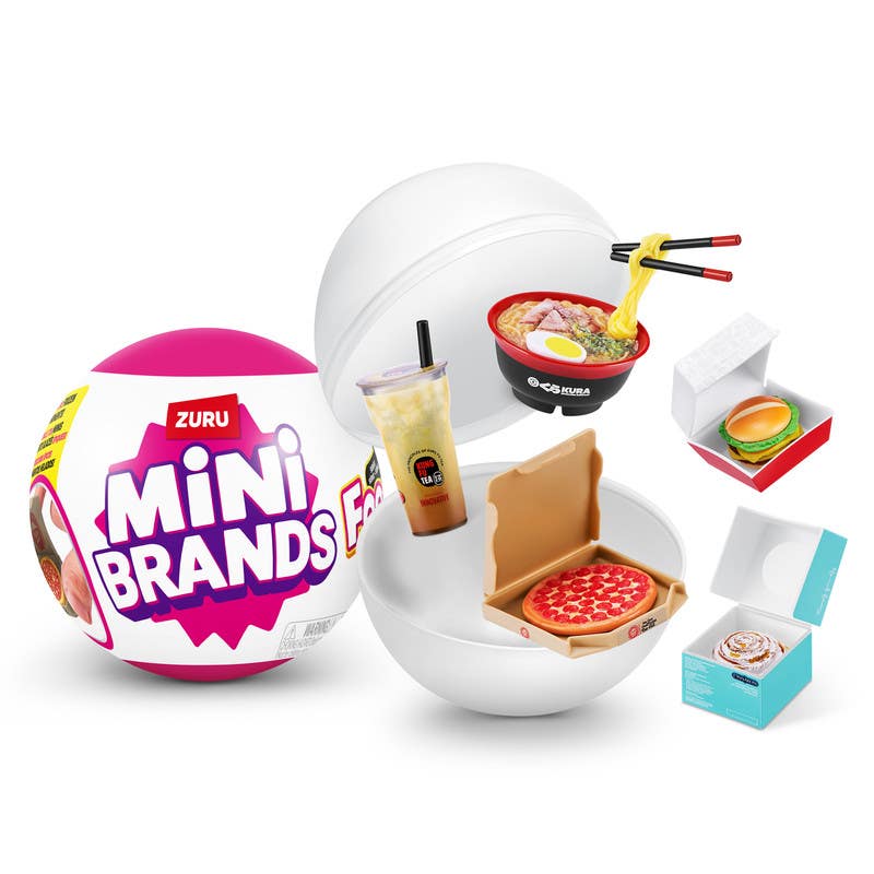 Foodie Mini Brands con 5 Sorpresas - Juguetron