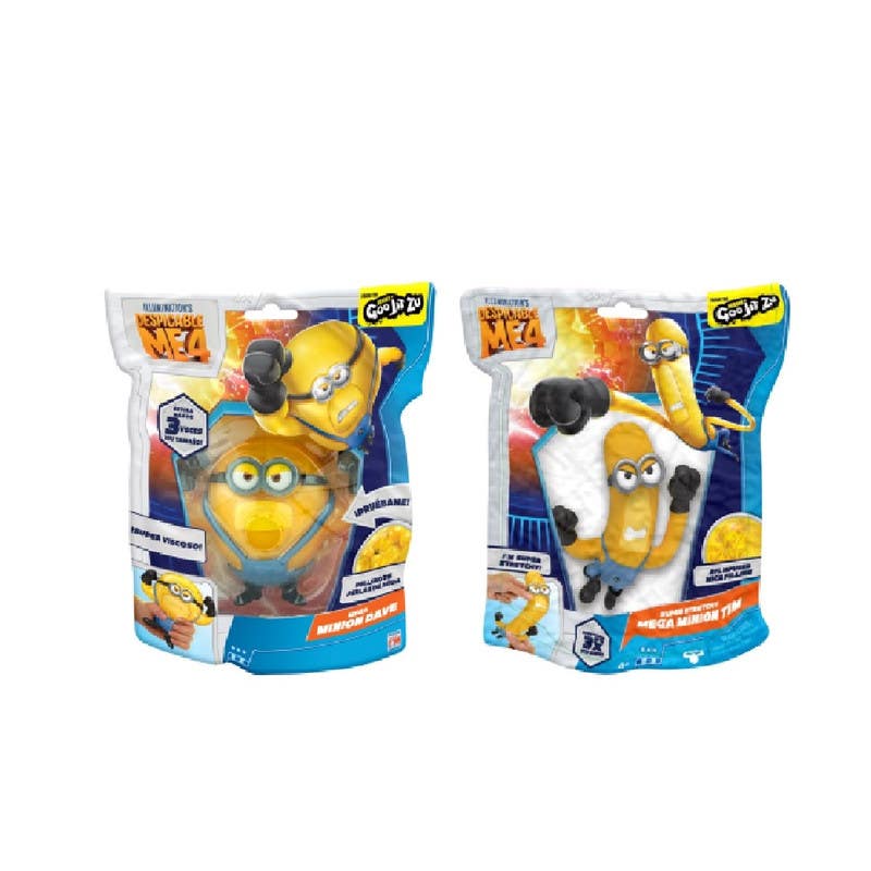 Mi Villano Favorito 4 Figura Super Stretchy Mega Minion Tim Goo Jit Zu ...