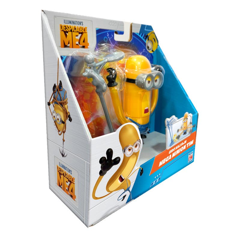 Mi Villano Favorito 4 Figura 4" Giro salvaje Mega Tim - Juguetron
