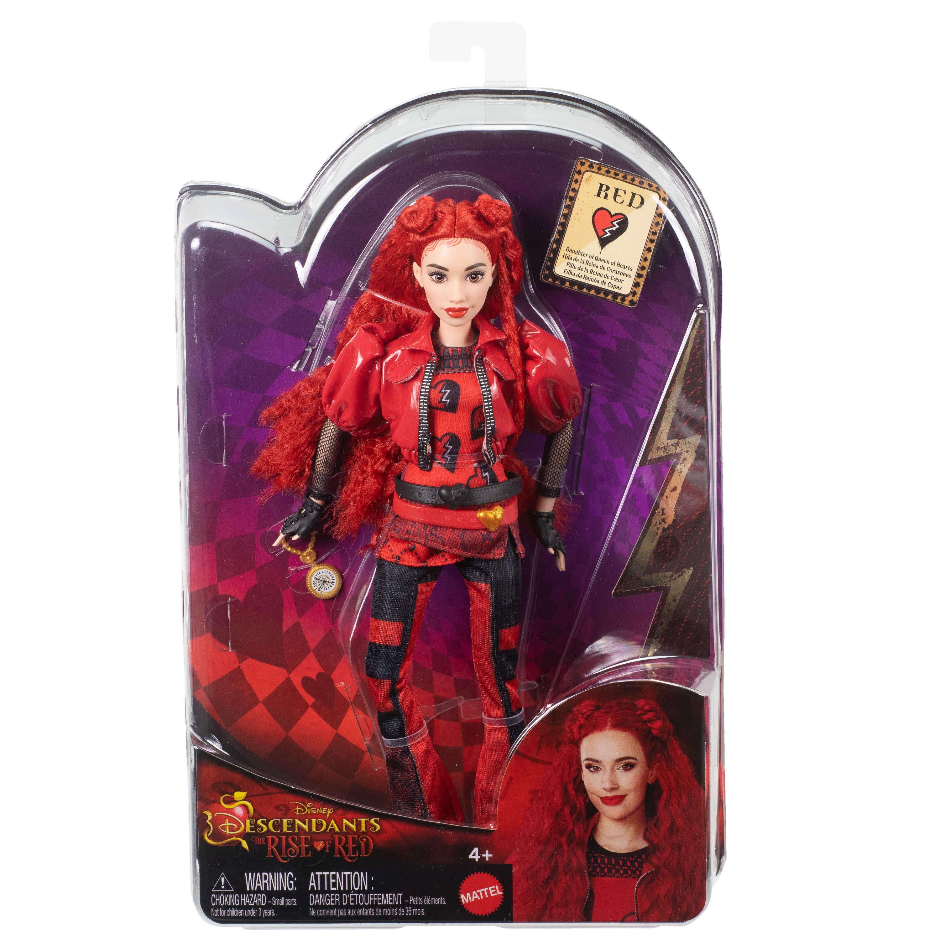 Disney Descendientes Fashion Doll Red - Juguetron