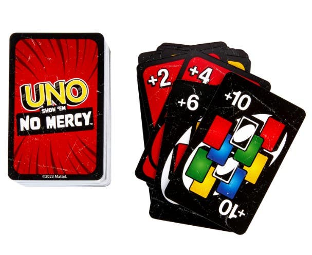 Uno No Mercy Juegos de Mesa - Juguetron