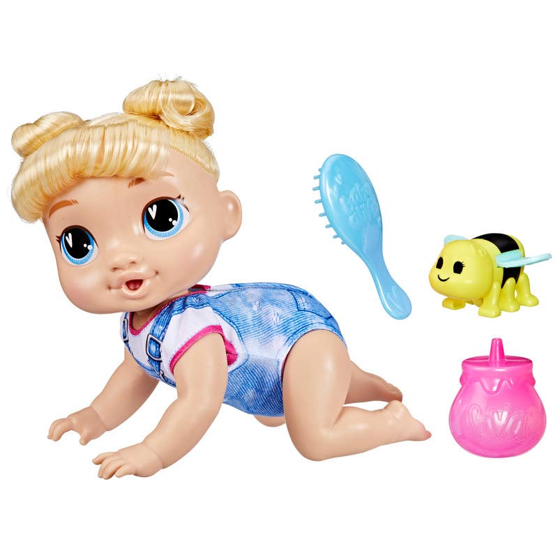 Muñeca Baby Alive Rubia que Gatea, con Sonidos y una Melodía para ...