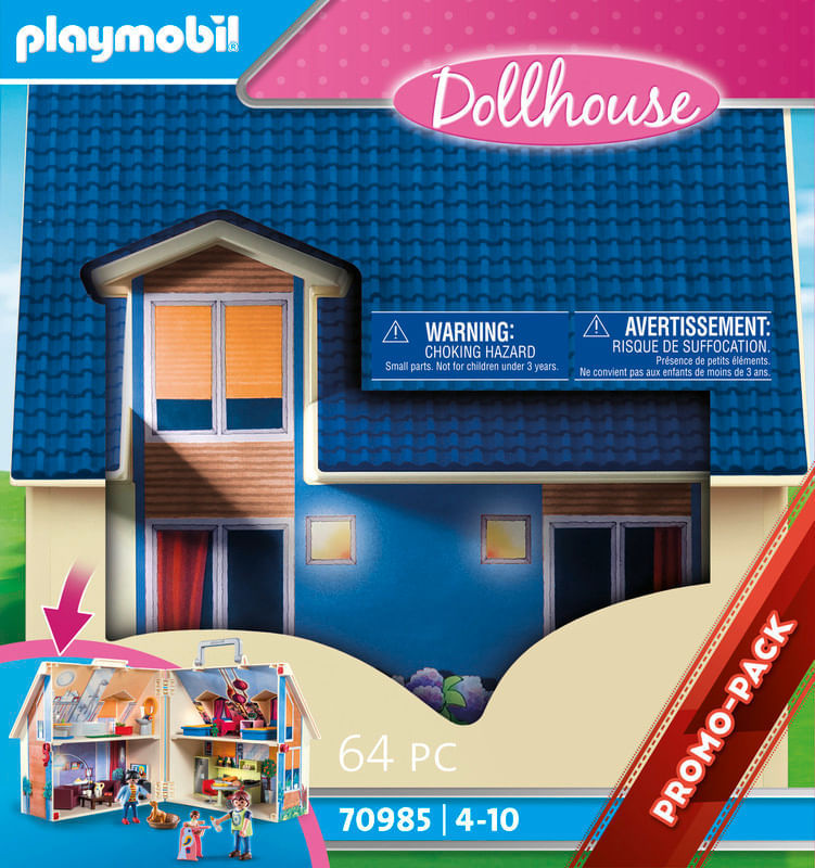 Playmobil City Life Set de Juegos Casa de Muñecas Maletín - Juguetron