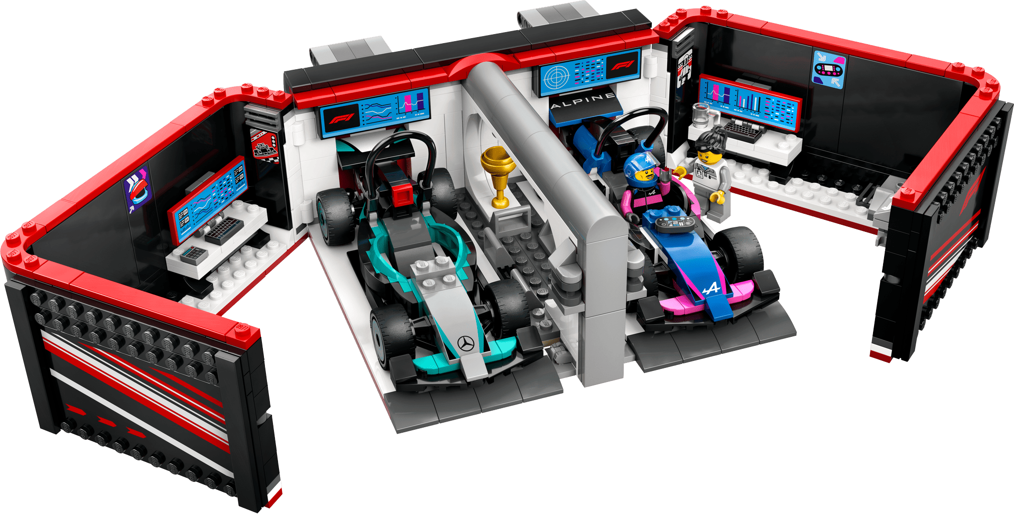 LEGO City Taller de F1® con Autos Mercedes-AMG y Alpine 60444 - Tienda ...