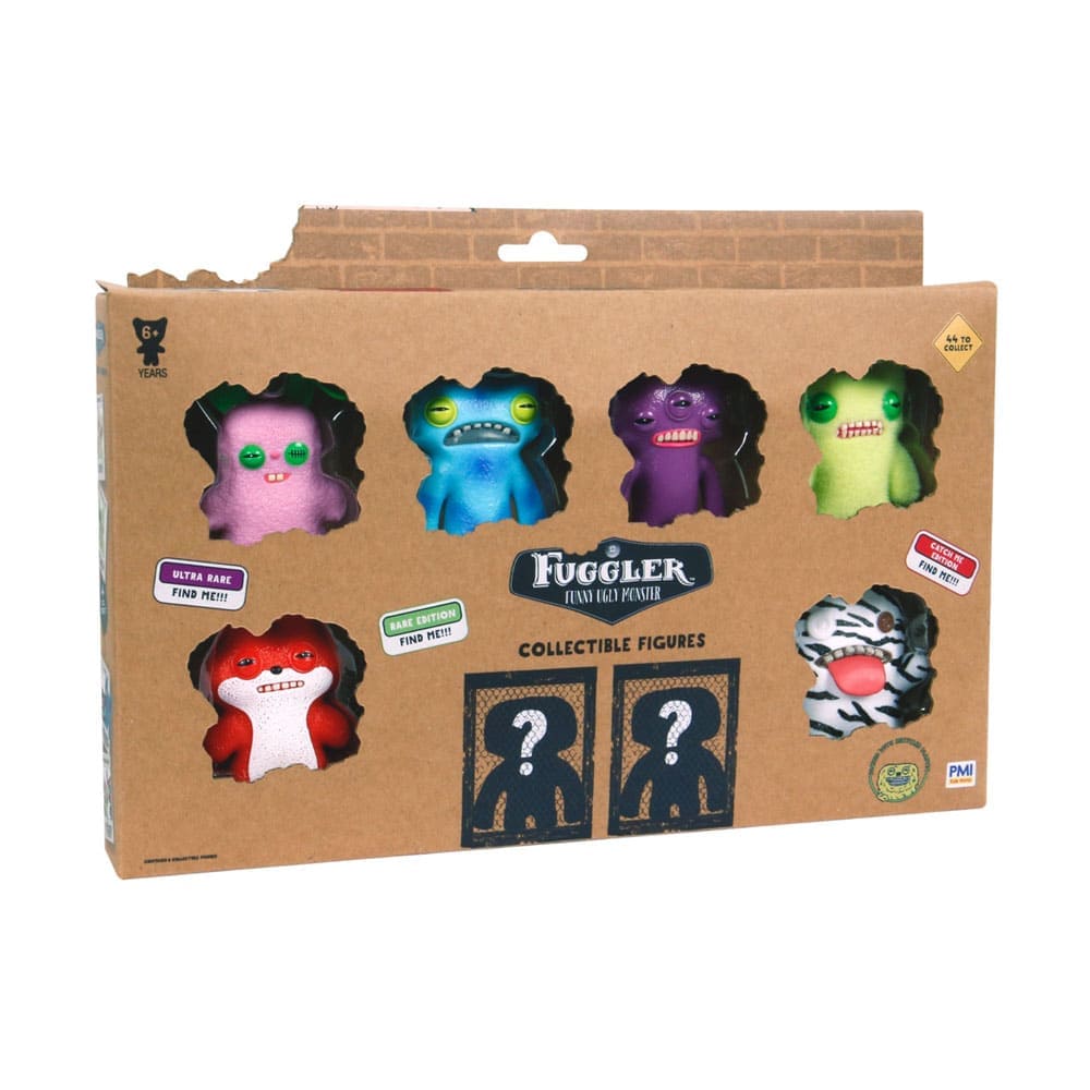 Fuggler collectible figures 8 pack Rabbit Lilac,Weirdo Blue,Alien ...