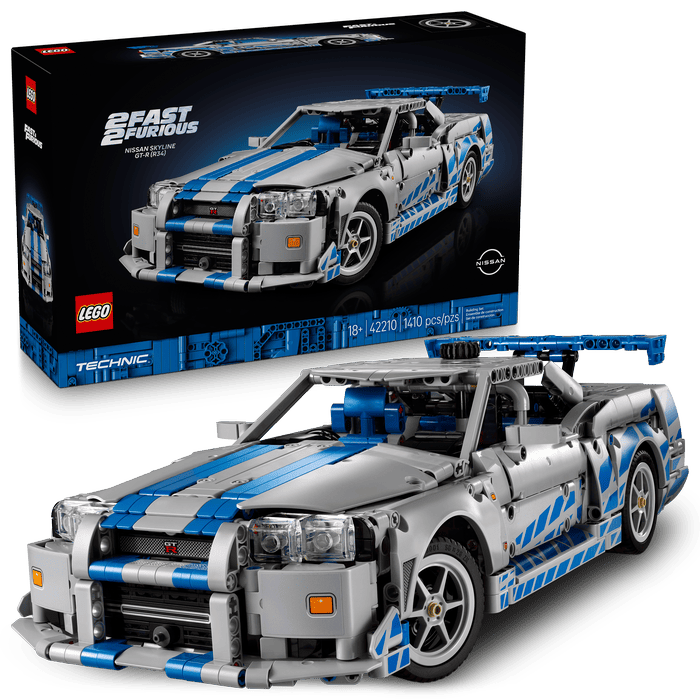 LEGO Technic Auto Nissan Skyline GT-R (R34) de Más Rápido, Más Furioso ...