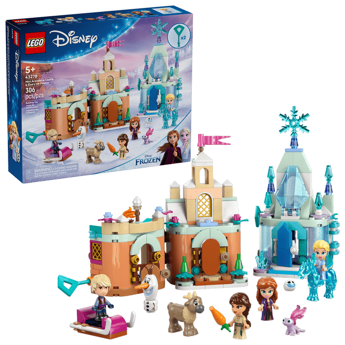 PREVENTA LEGO Disney Princess Mini Castillo de Arendelle y Palacio de ...