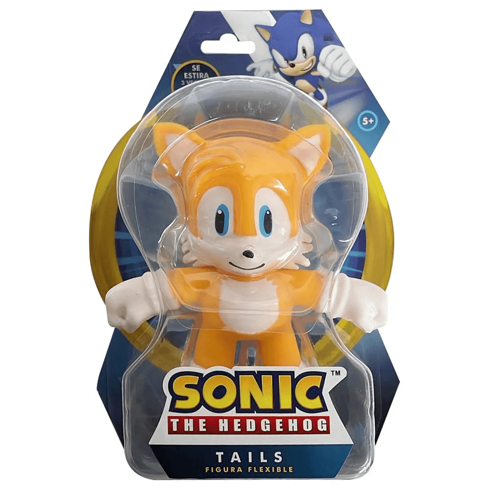 Sonic Figura Stretch 5" Tails - Juguetron