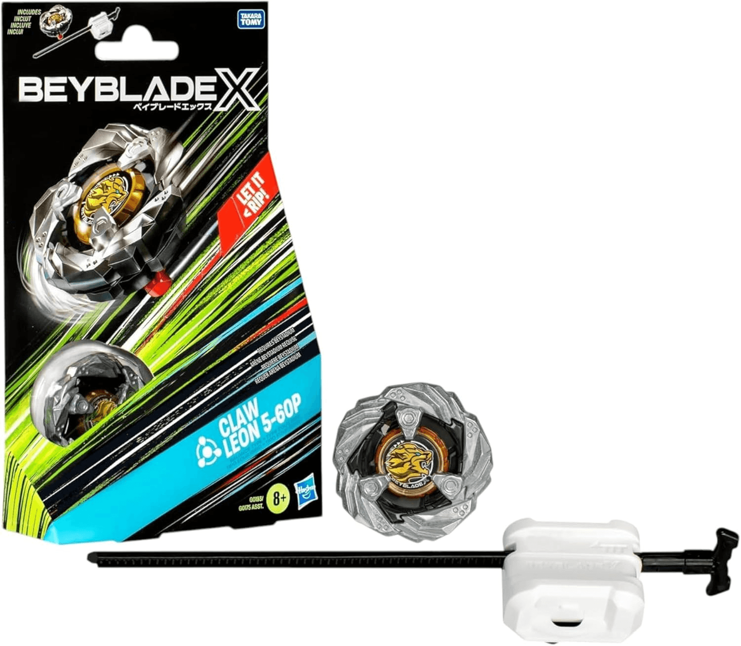 Hasbro Bey Blade Booster Single Claw Leon G0175 - Juguetron