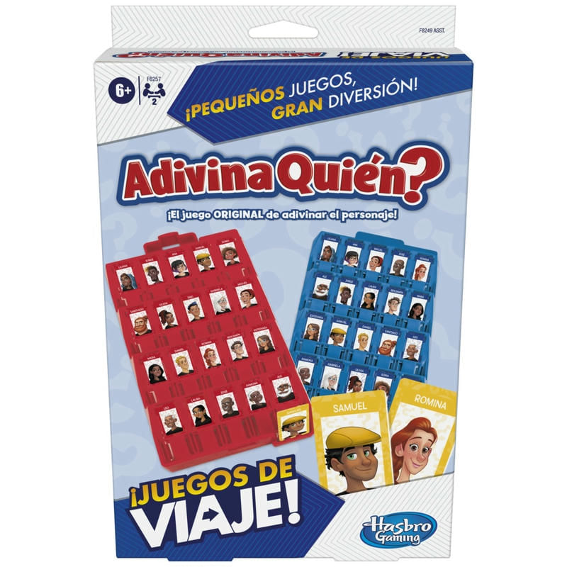Hasbro Games Grab and Go Adivina Quién? F8249 - Juguetron