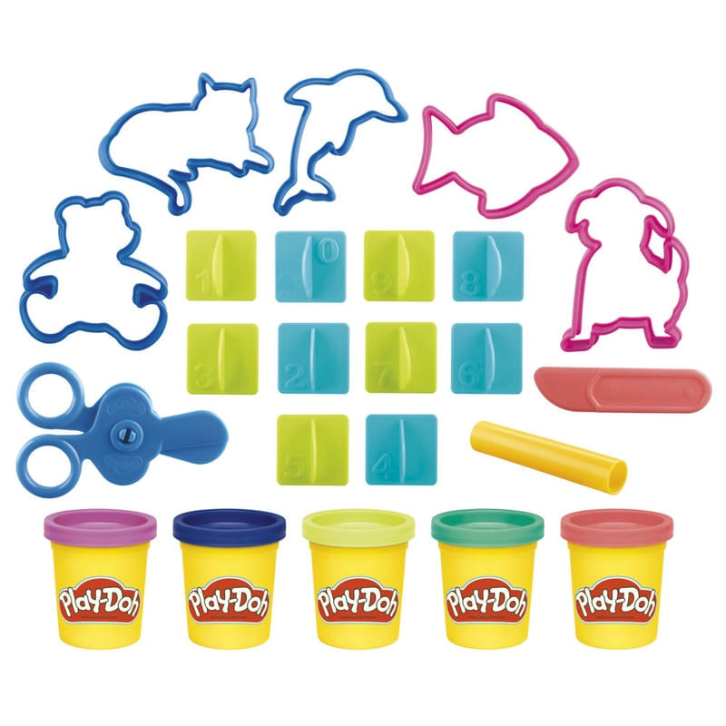 Hasbro Play-Doh Set Crea y Aprende F9144 - Juguetron