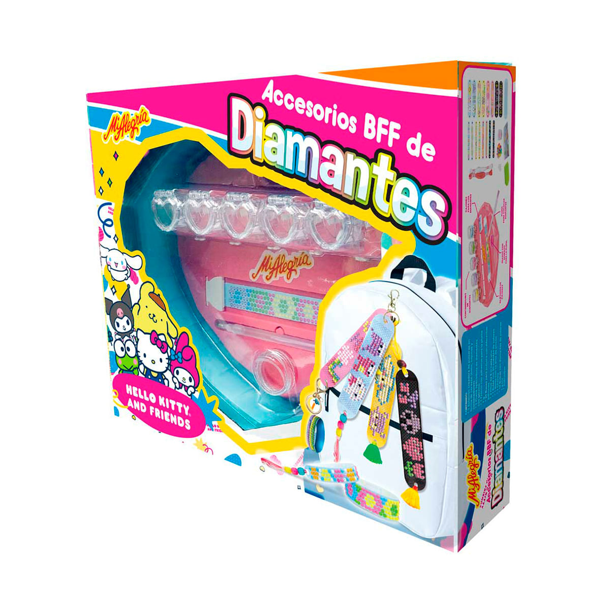 Fábrica Hello Kitty Accesorios Diamantes Mi Alegría Kit Creativo ...