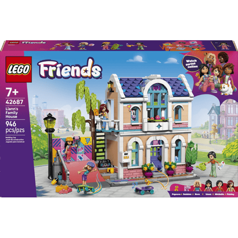 LEGO Friends Casa Familiar de Liann 42687 - Tienda Oficial LEGO® Shop ...