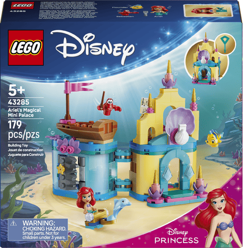 LEGO Disney Princess Mini Palacio Mágico de Ariel 43285 - Juguetron